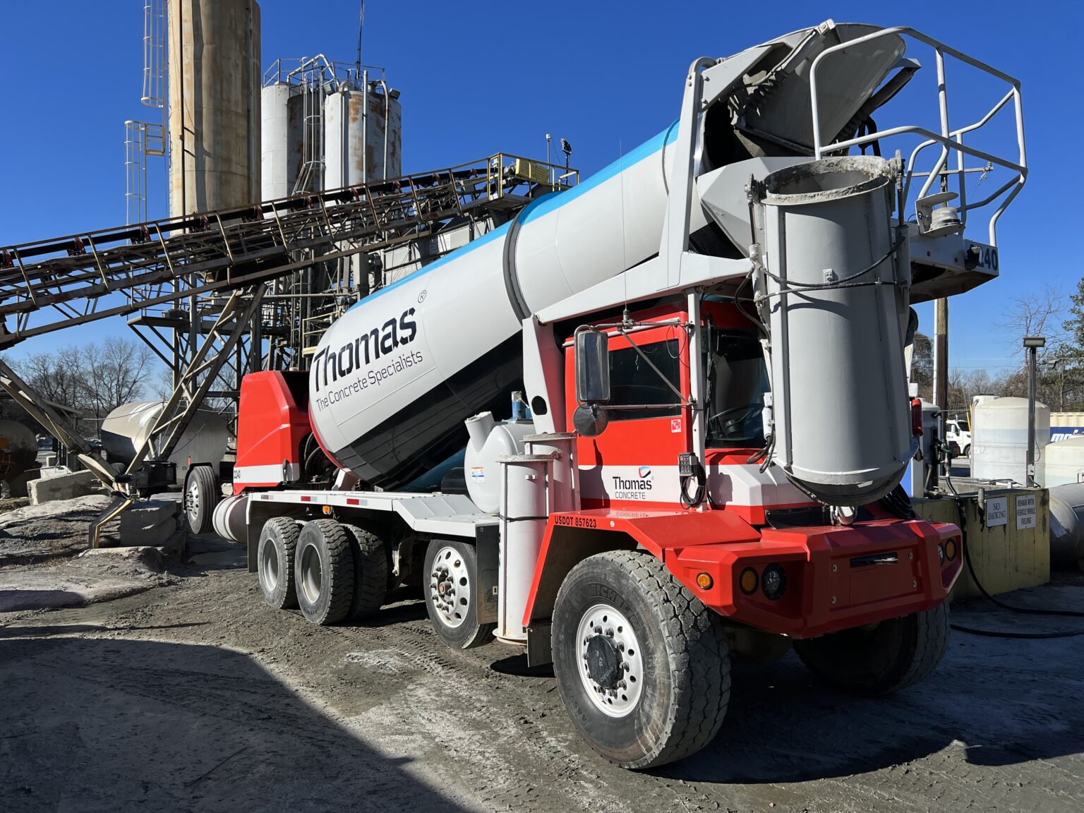 Concrete Delivery - Thomas Concrete